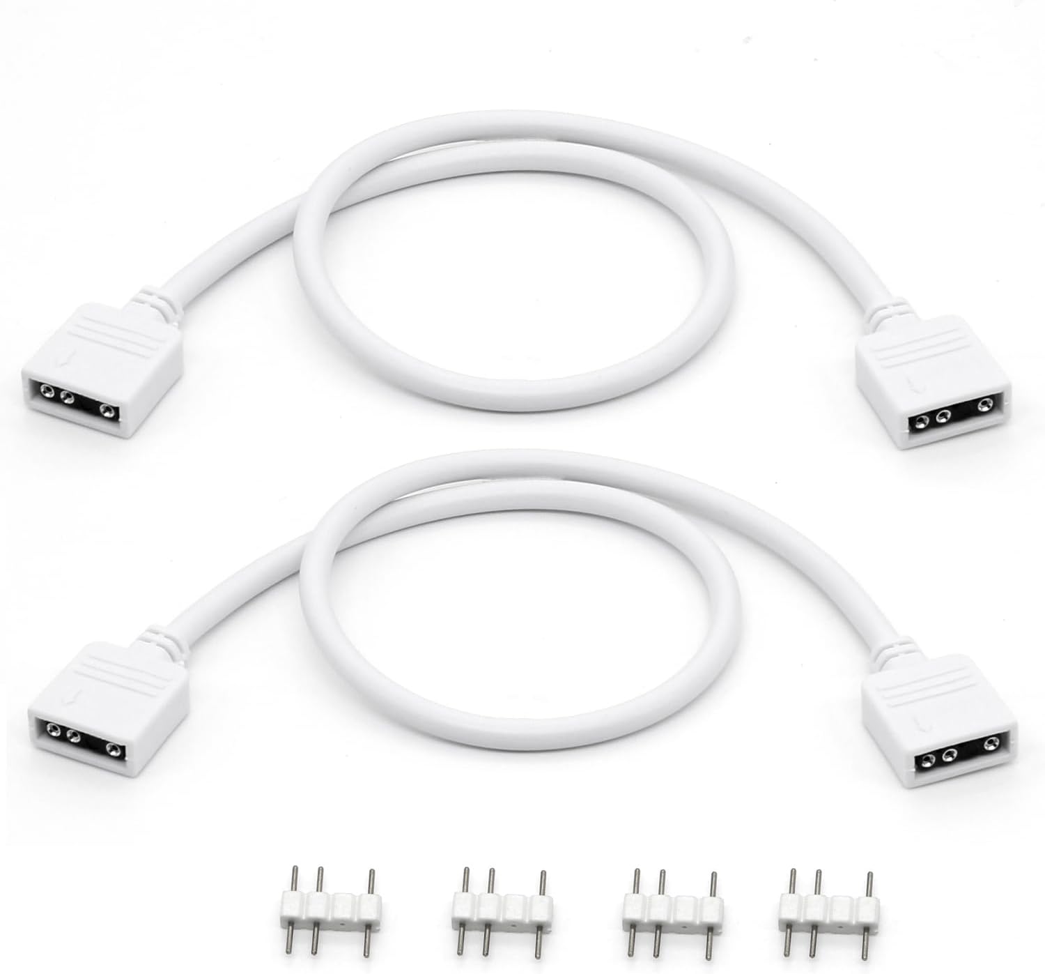 Amazon.com: Micro Connectors Addressable RGB Extension Cable - 50cm/ 2 ...