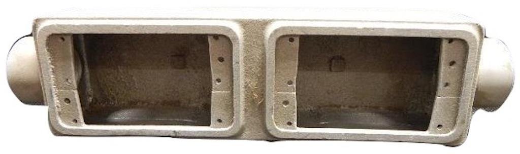 Amazon.com: APPLETON FSC2T50 CAST DEV Box 2 Gang 1/2 in HUB ...