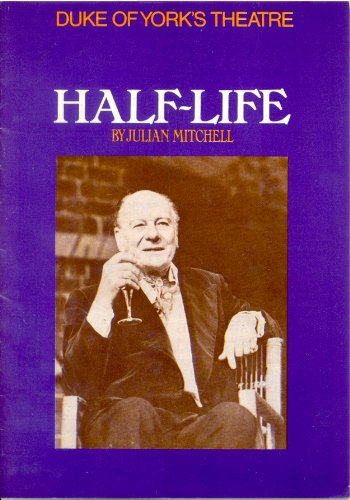 Playbill; Half Life; John Gielgud; Isabel Dean; Hugh Paddick; Duke of ...