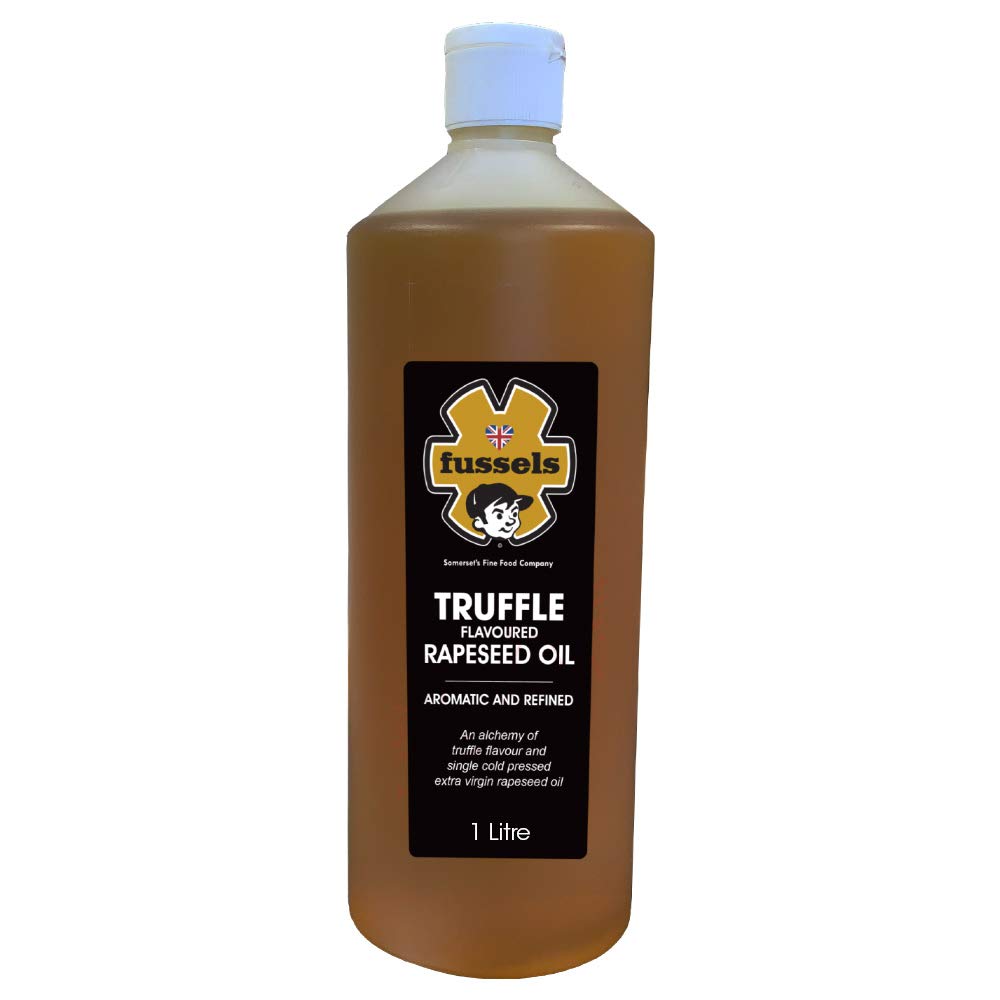 Fussels English Truffle Oil (1 Litre) - Truffle Infused Extra Virgin ...