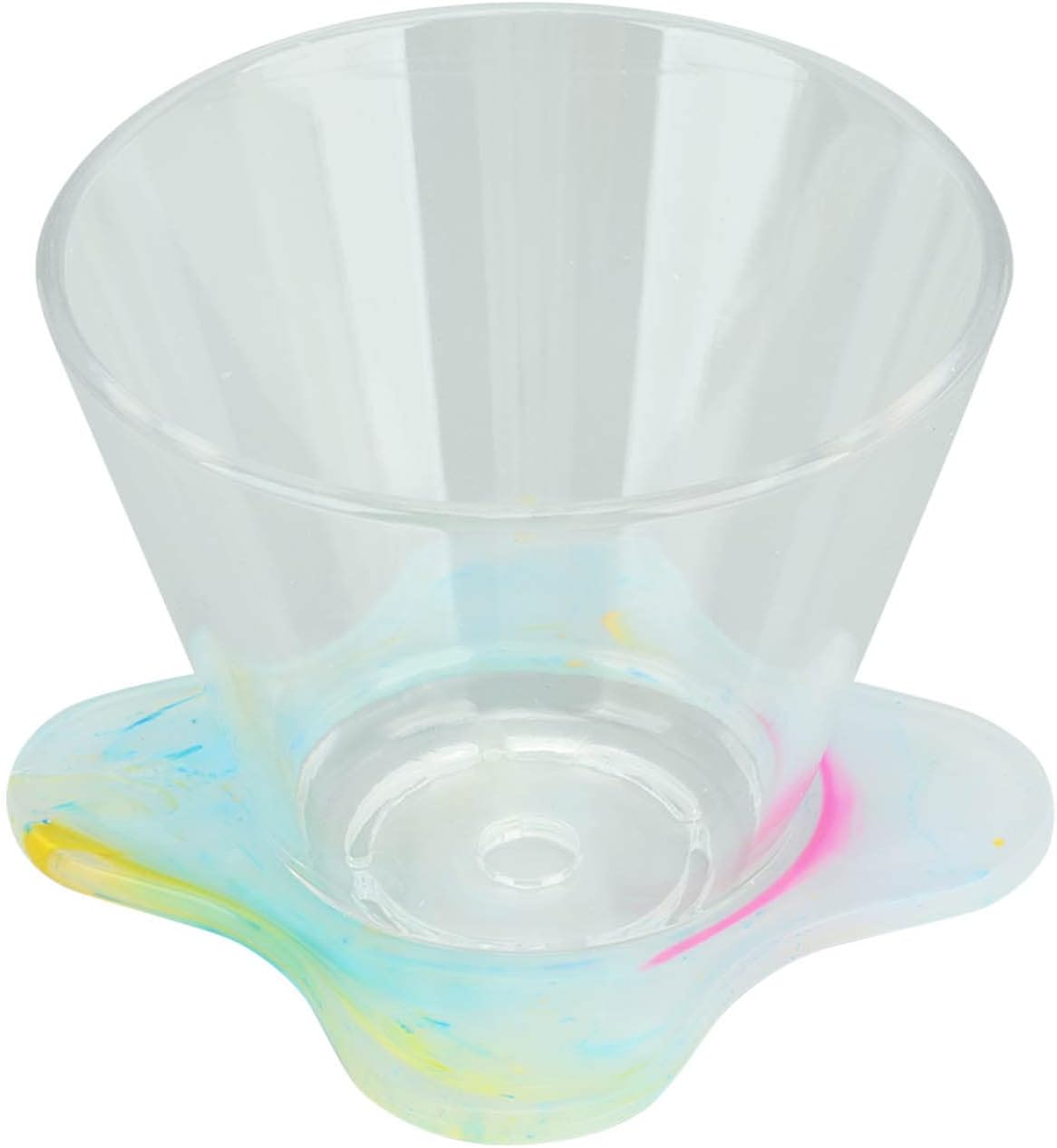 Amazon.com: Coffee Dripper PC and PP with Cup Holder Reusable Split ...