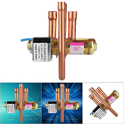 Air Conditioning Four-Way Valve, Four-Way Reversing Valve Copper ...