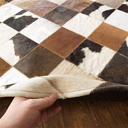 Spannende Kuhfell Teppich Patchwork Fotos