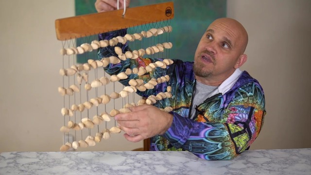 Watch Demonstration Of These Shell Seed Chimes on Amazon Live