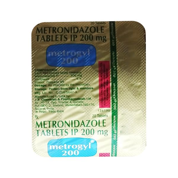Metrogyl 200 - Strip of 20 Tablets : Amazon.in: Health & Personal Care