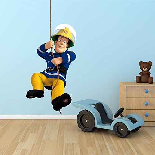 Fireman Sam Wallpaper Mural Boy's Room Mural With Cars McQueen, Mater,