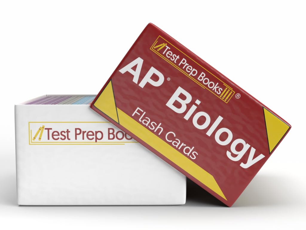 Snapklik.com : AP Biology Prep Study Cards 2025-2026: AP Bio Review
