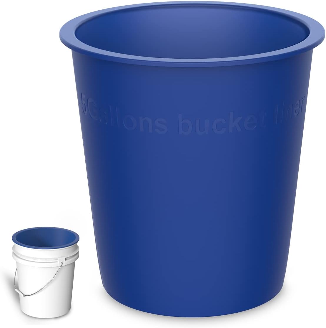 Amazon.com: HAILUN SAVER 5 Gallon Bucket Liner Reusable Rubber Bucket ...