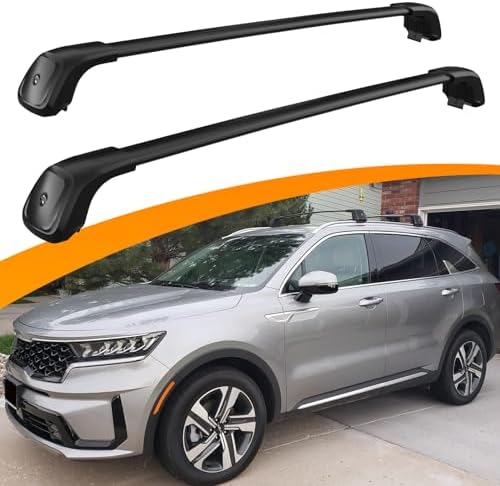 Amazon.com: Snailfly Upgraded 260 LBS Roof Racks Cross Bars Fit for ...