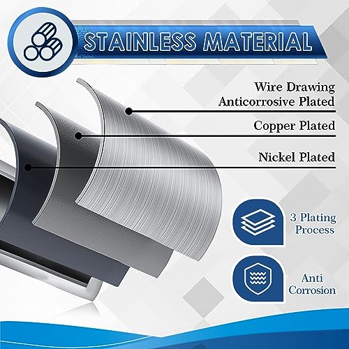 Snapklik.com : Blank Magnetic Name Tags For Clothes, Stainless Steel 25 ...