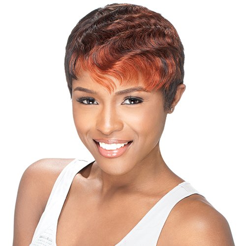 Amazon.com : Sensationnel Human Hair Bump Wig - LUCY (TT27) : Beauty ...
