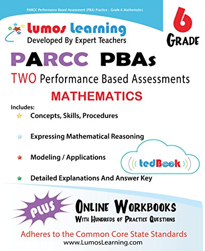 Amazon.com: PARCC Performance Based Assessment (PBA) Practice - Grade 6 ...