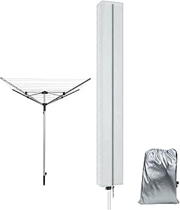 MR.HOKWY Rotary Washing Line Cover - 210D Waterproof Heavy Duty Rotary ...
