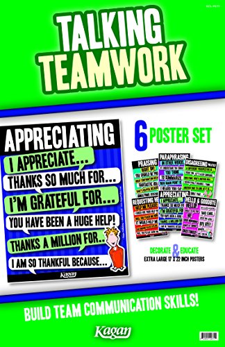 Kagan Cooperative Learning Poster Set: Talking Teamwork Poster - Want ...