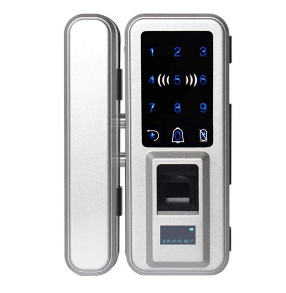 Buy Smart Fingerprint Door Lock, Office Glass Door Lock, Pas Lock ...