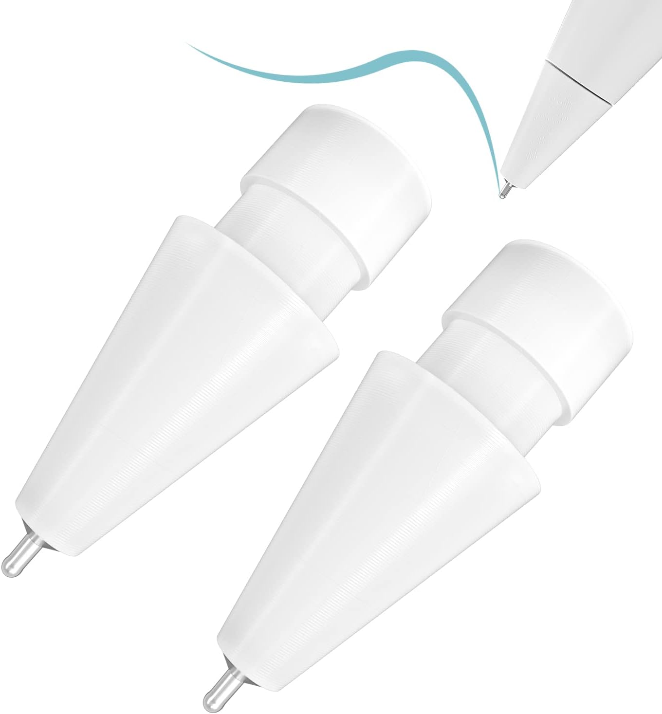 Amazon.com: Upgraded Replacement Tips for Apple Pencil, Mix Metal Tips ...