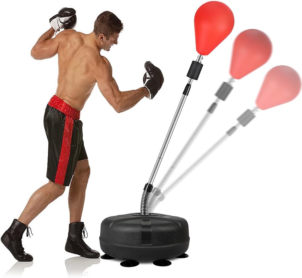 Renmte Pera de Boxeo con Base, Costales Pesados de Box, Saco de ...