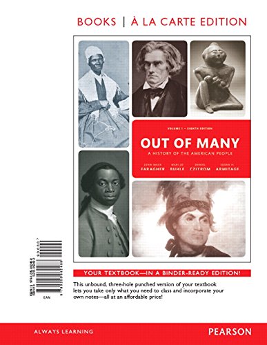 Amazon.com: Out of Many: A History of the American People, Volume 1 ...