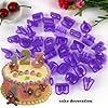 Amazon.com: Cookie Cutters- 40pcs Small Alphabet Letter Number Cookie ...