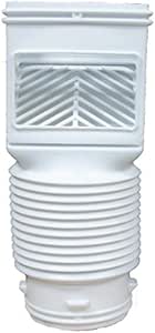 InvisaFlow 4490 Downspout Filter, White - Amazon.com