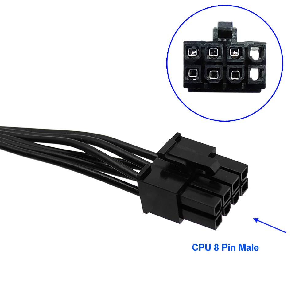 Snapklik.com : COMeap 12 Pin GPU Cable For Corsair PSUs, Dual CPU 8 Pin ...