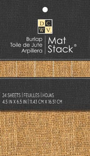 Amazon.com : DCWV Mat Stack Stack-Single-Sided-4.5 x 6.5-Specialty ...