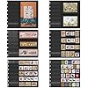 Amazon.com: 10 Sheets Stamp Pages for Stamp Album Binder Pockets Stamp ...