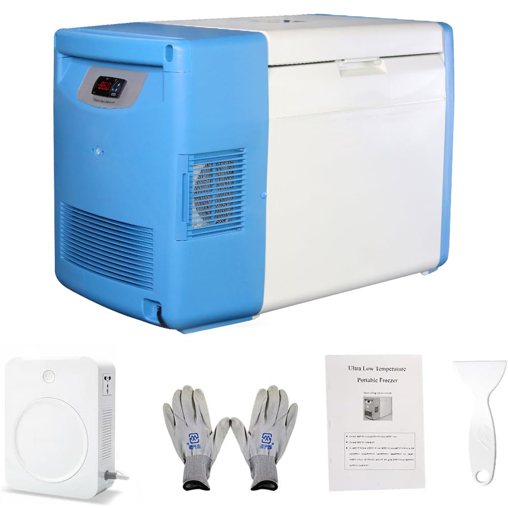 Amazon.com: Bonxrdun Lab Cryogenic Freezer, -86℃(-122.8℉) 20L Ultra Low ...