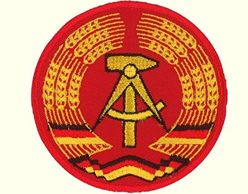 Aufnäher DDR Emblem rund 7cm - DDR Geschenke - für Ostalgiker - Ossi ...