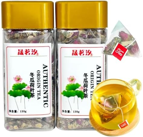 Amazon.com : Shengmingxi Winter Melon Lotus Leaf Tea 260g(50bags)/9 ...