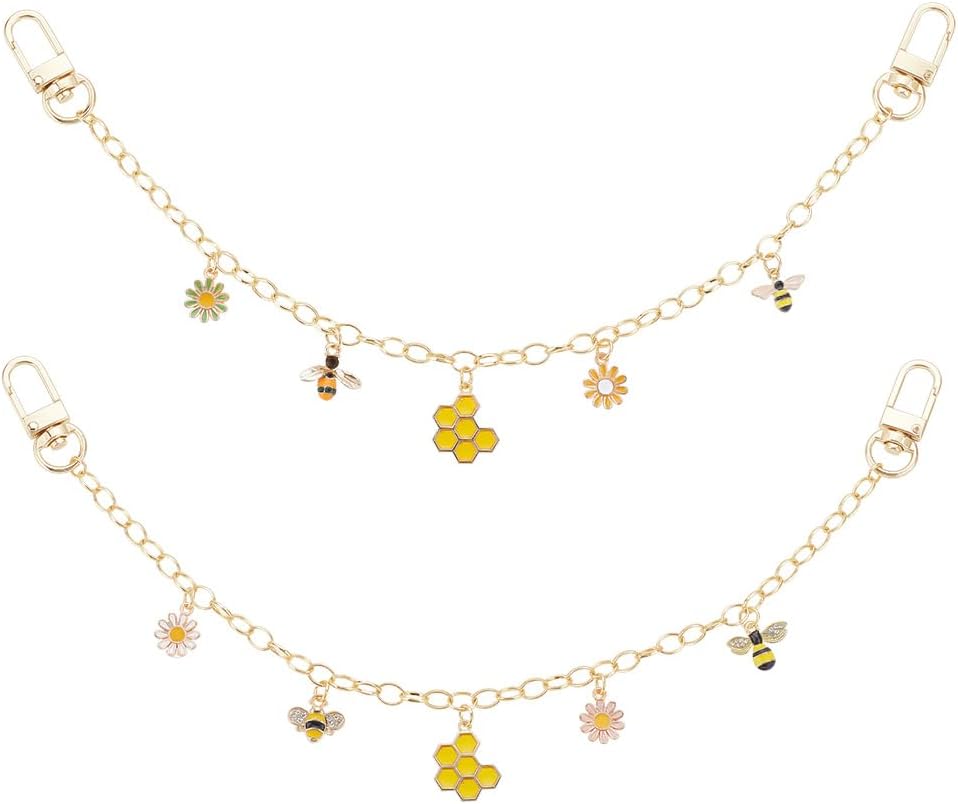 Amazon.com: PH PandaHall 12.7" Decorative Bag Chains 2 Colors Summer ...