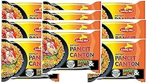 Amazon.co.jp: Lucky Me Instant Pancit Canton (Sweet and Spicy Flavor ...