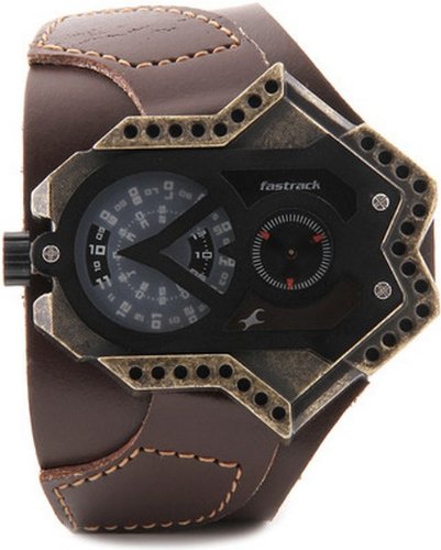 Buy Fastrack Metalhead Analog Black Dial Men's Watch - 3106KL01 at ...