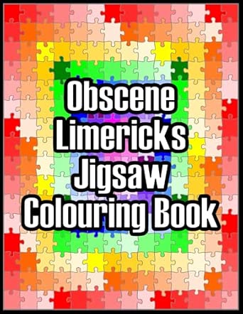 Amazon.co.jp: Obscene Limericks Jigsaw Colouring Book: (A Funny And ...
