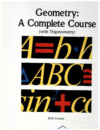 Geometry A Complete Course With Trigonometry Module B Box Set