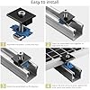 Amazon.com: Anbte 10pcs Solar Panels Mid Clamps for Unistrut, Aluminium ...