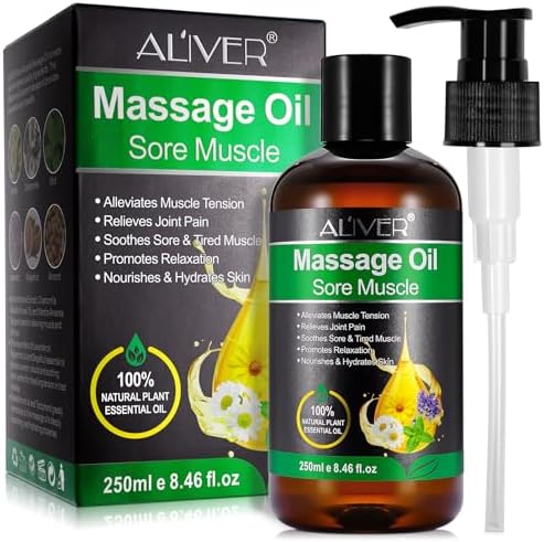 Amazon.com: Skinsations – Hemp Massage Oil & Sore Muscle Rub | 100% ...