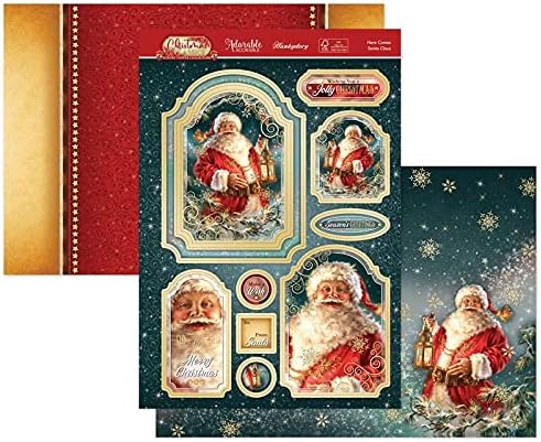 Hunkydory – Christmas Classics – Here Comes Santa Claus – Topper Set ...