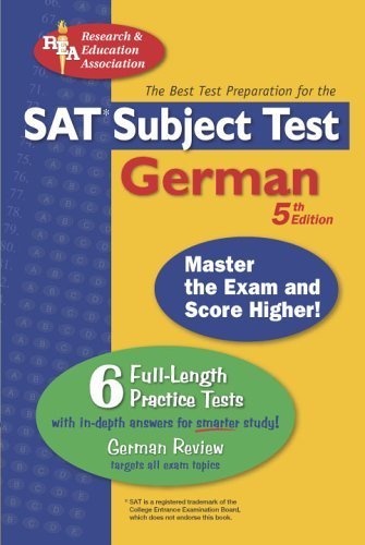 Amazon.com: SAT Subject Test: German (REA) - The Best Test Prep for the ...