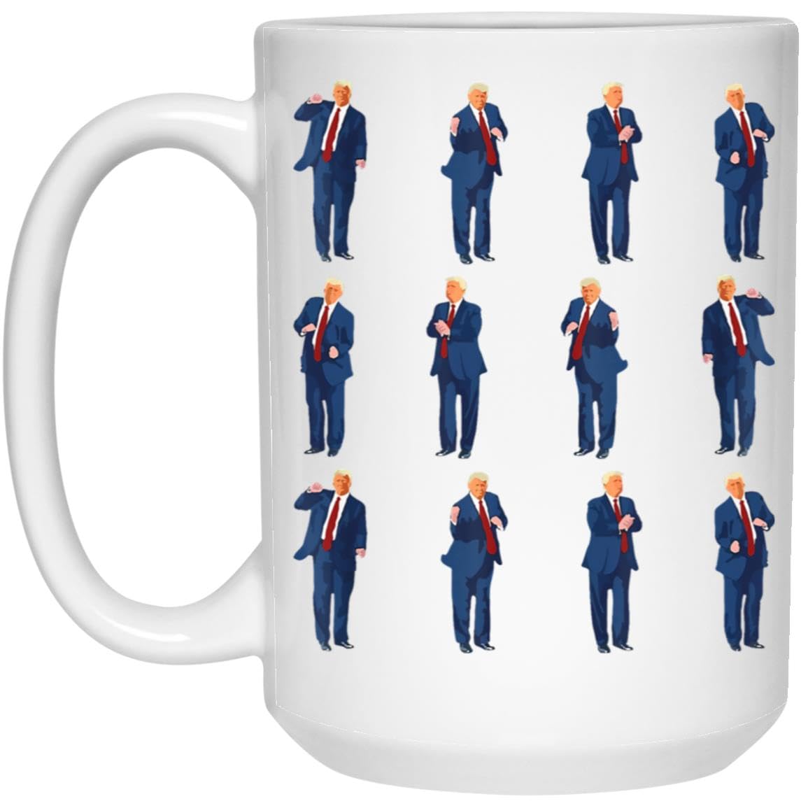Amazon.com: PittmanDesign Trump Dance Coffee Mug - Save America Coffee ...