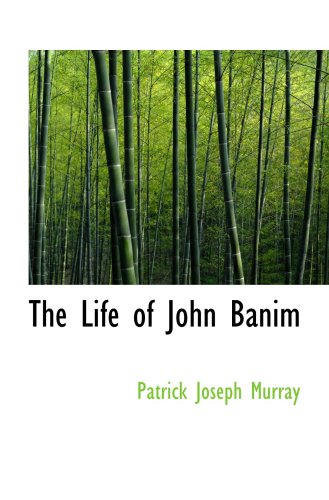 Amazon.com: The Life of John Banim: 9780559001871: Murray, Patrick ...