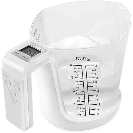 Amazon.com: Digital Kitchen Scale and Measuring Cup: Home & Kitchen