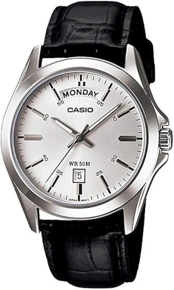 Amazon.com: Casio Classic Silver Watch MTP1370L-7A : Clothing, Shoes ...
