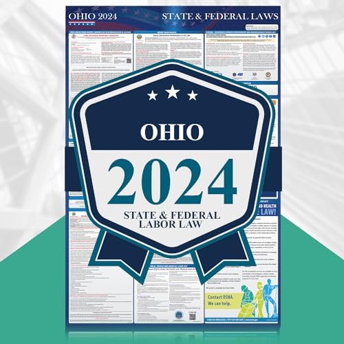 Amazon.com : 2024 Ohio Labor Law Poster - Includes Federal and State ...