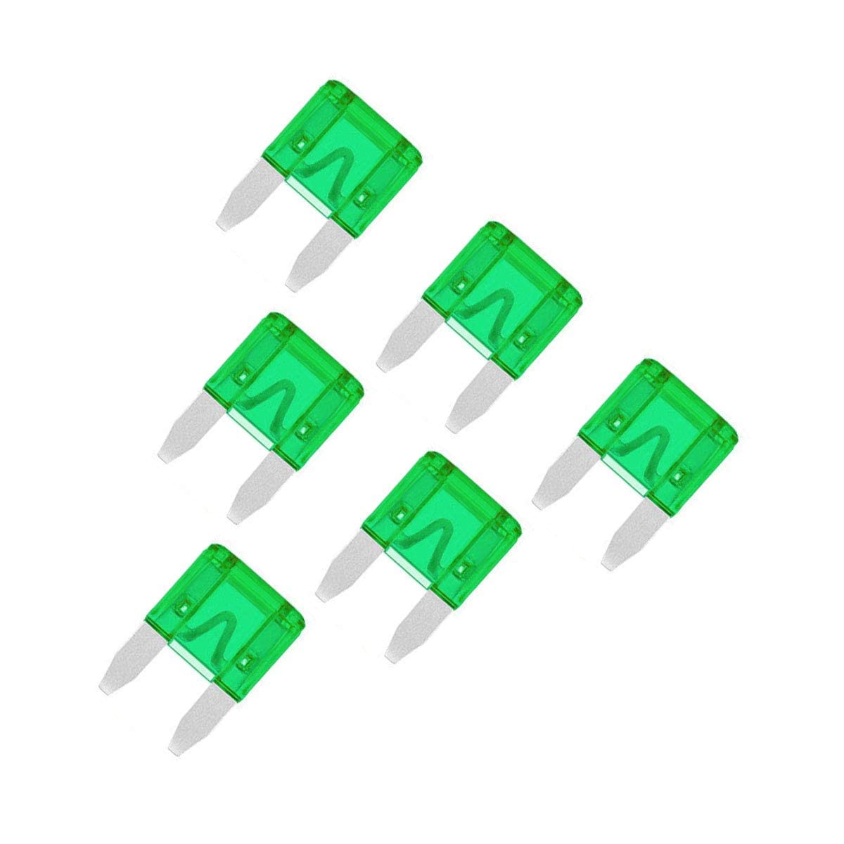 Snapklik.com : 1000 Pack Auto Fuses 30 AMP APM/ATM 32V Mini Blade Style ...