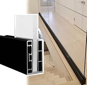 Amazon.com: Glass Railing Post Clamp for Pool Fence -Floor/Embedded ...