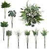Amazon.com: OrgMemory Greenery for Centerpieces, 48pcs with 8 Kinds of ...