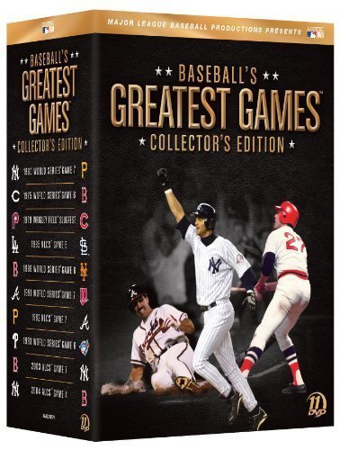 Amazon.com: Baseball's Greatest Games: Collector's Edition [DVD ...