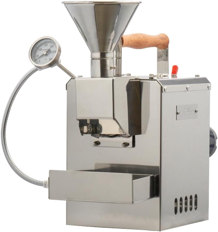 Amazon.com: kaldi motorized gas coffee roaster - 200g capacity, gas ...