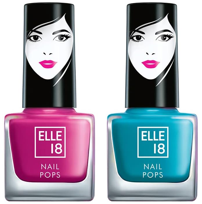 Buy ELLE 18 NAIL POPS 194 5ML & ELLE 18 NAIL POPS 196 5ML Combo Online ...